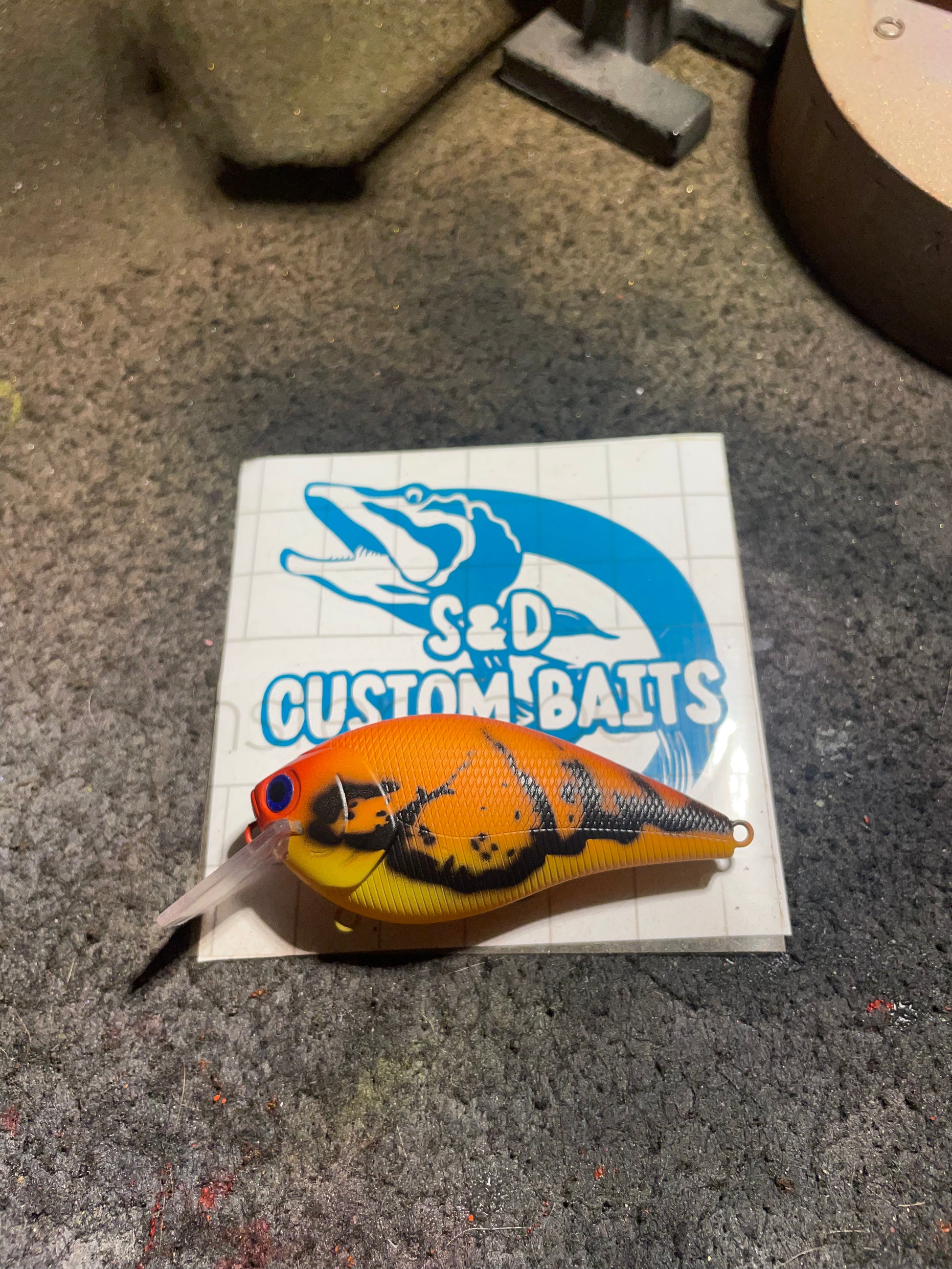 Sunset Nasty Craw SquareBill – S & D Custom Baits